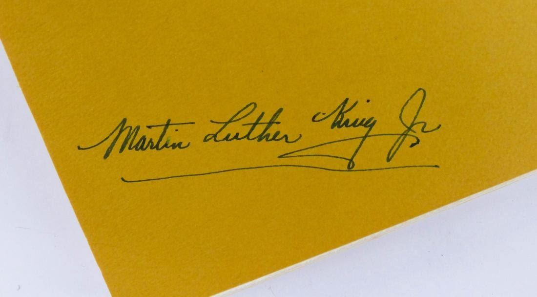 Dr. Martin Luther King Jr. Signed Book ''Where Do We Go from here".