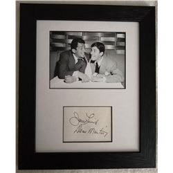 DEAN MARTIN/JERRY LEWIS AUTOGRAPHS.