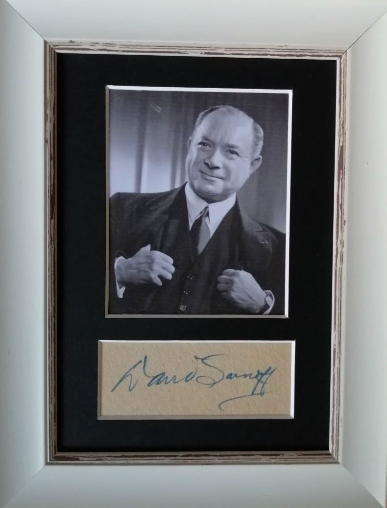 DAVID SARNOFF (1891-1971).