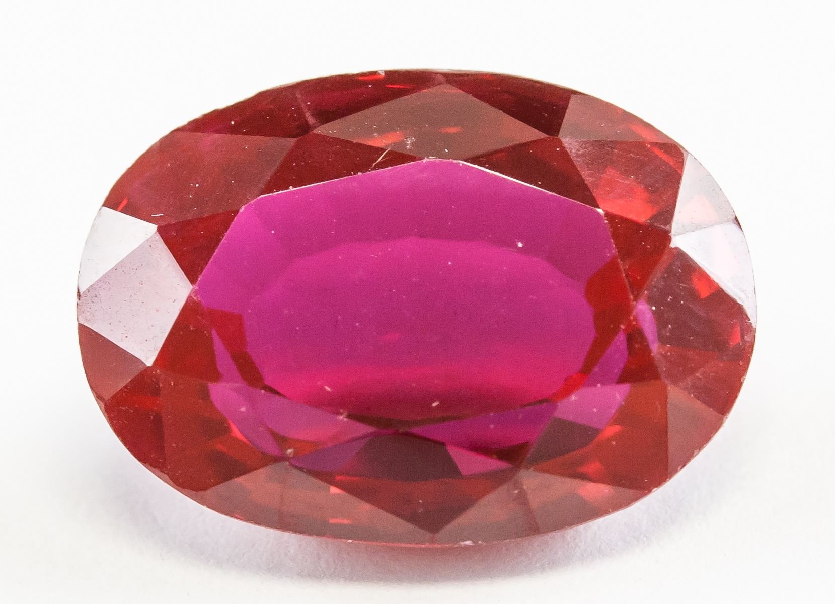 15.70ct Oval Cut Blood Red Natural Ruby CGL