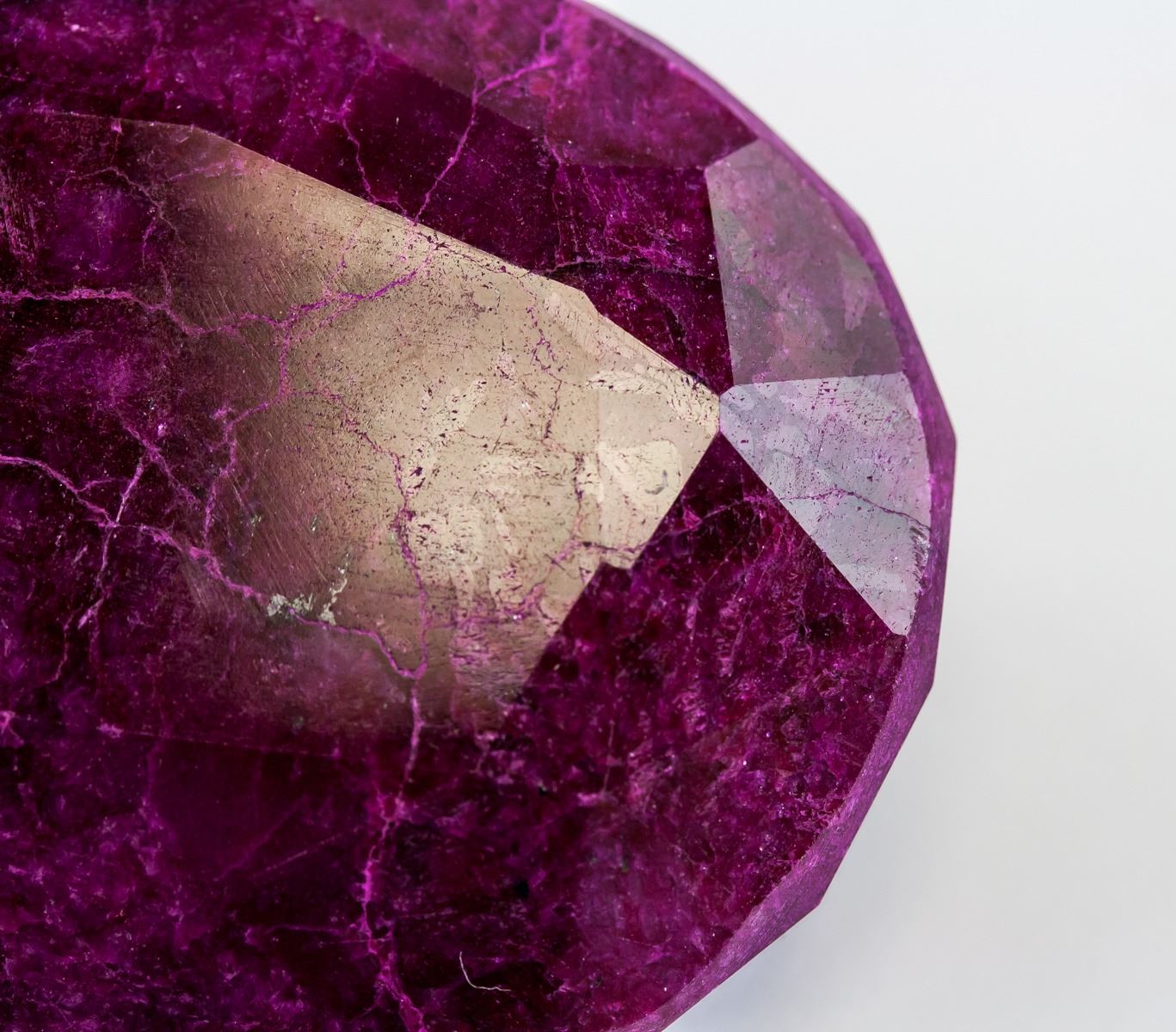 454.5ct Oval Cut Red Natural Ruby Mozambique AGSL