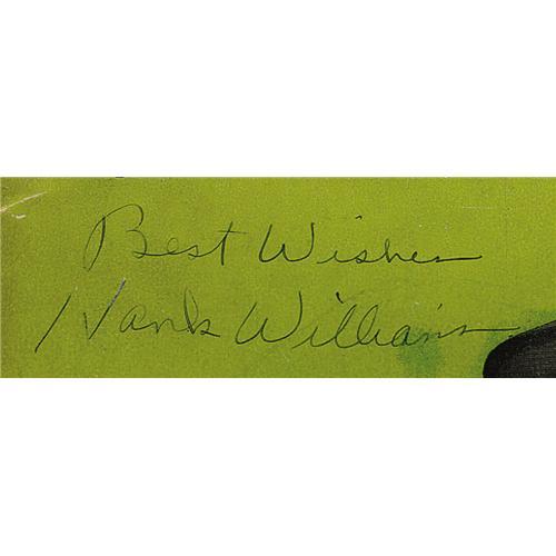 Hank Williams Sr. Signed Songbook. The father o Hank Williams Sr ...