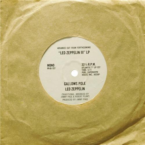 Led Zeppelin "Gallows Pole" Promo 7" 33 1/3 rpm Led Zeppelin "Gallows ...