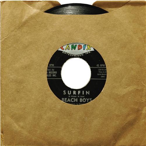 Beach Boys "Surfin" 45 Candix 301 (1961). The Be Beach Boys "Surfin" 45 ...