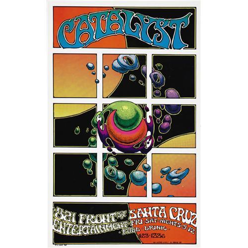 Catalyst Club Poster (1969) Monterey Bay's premi Catalyst Club Greg ...