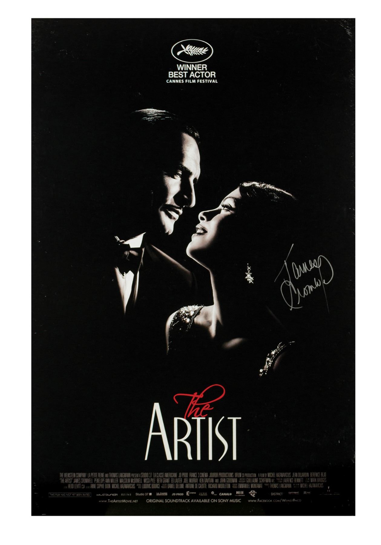 The Artist Movie Poster. - Van Eaton Galleries