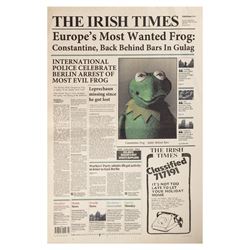 Muppets Most Wanted Newspaper Prop.