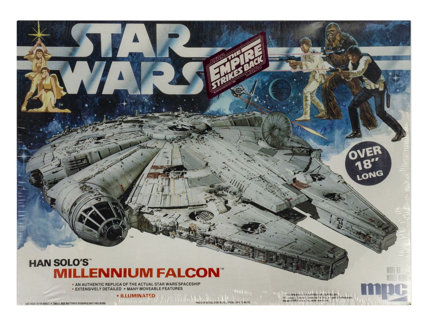 Collection of (6) Star Wars Models and Games.