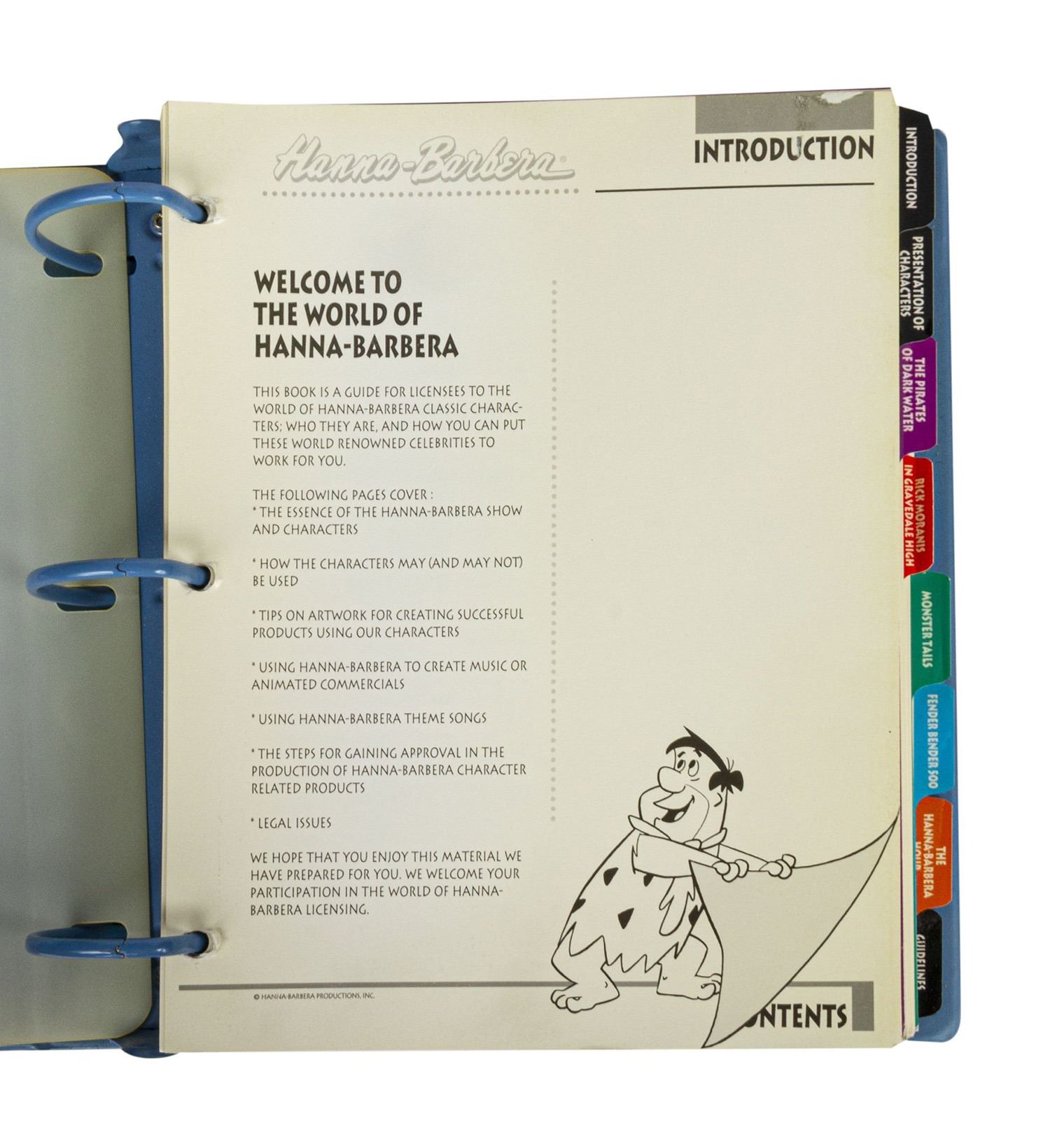 Pair of Hanna-Barbera Style Guides.