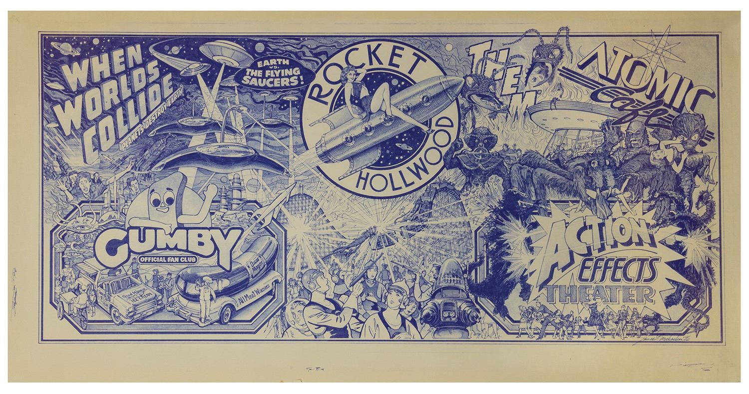 Rocket Hollywood Jim Michaelson Concept. - Van Eaton Galleries