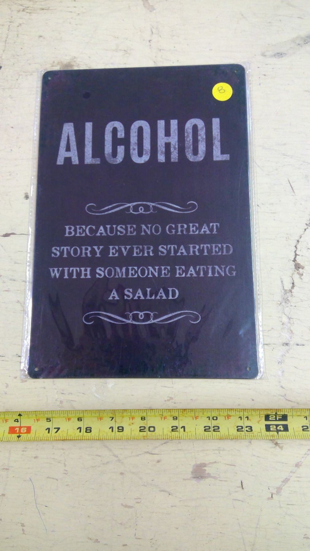 TIN SIGN - REPRODUCTION - Schmalz Auctions