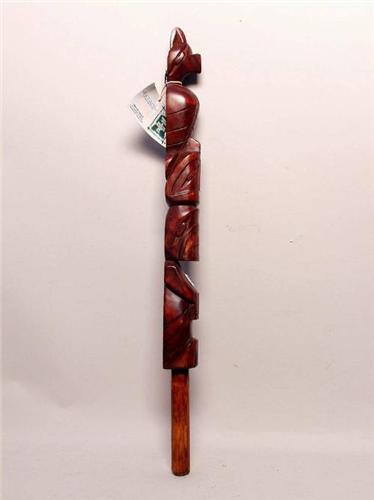 North West Coast Native Talking Stick