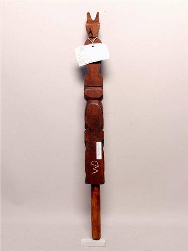North West Coast Native Talking Stick