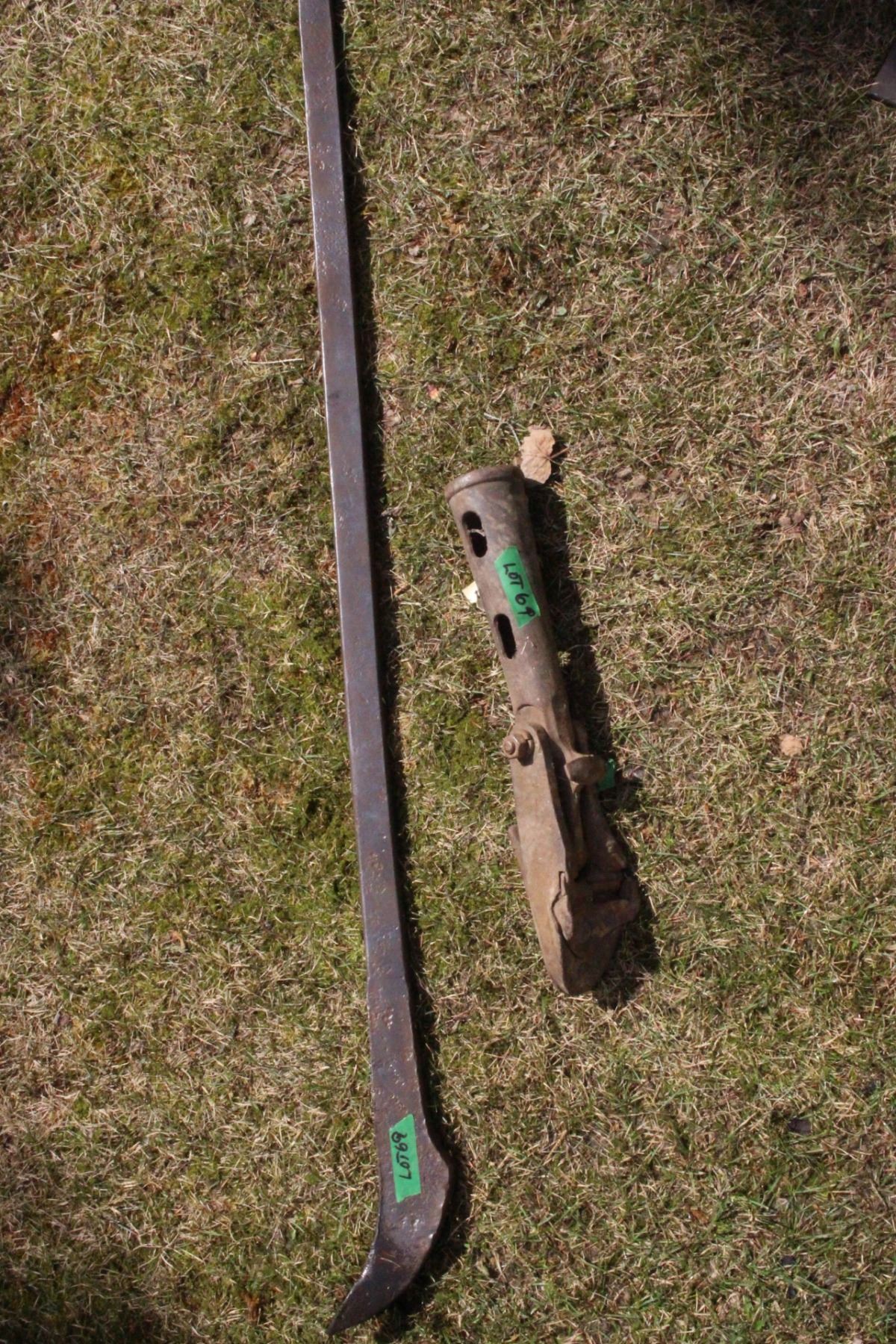 Railroad Spike Remover & Railroad Car Mover