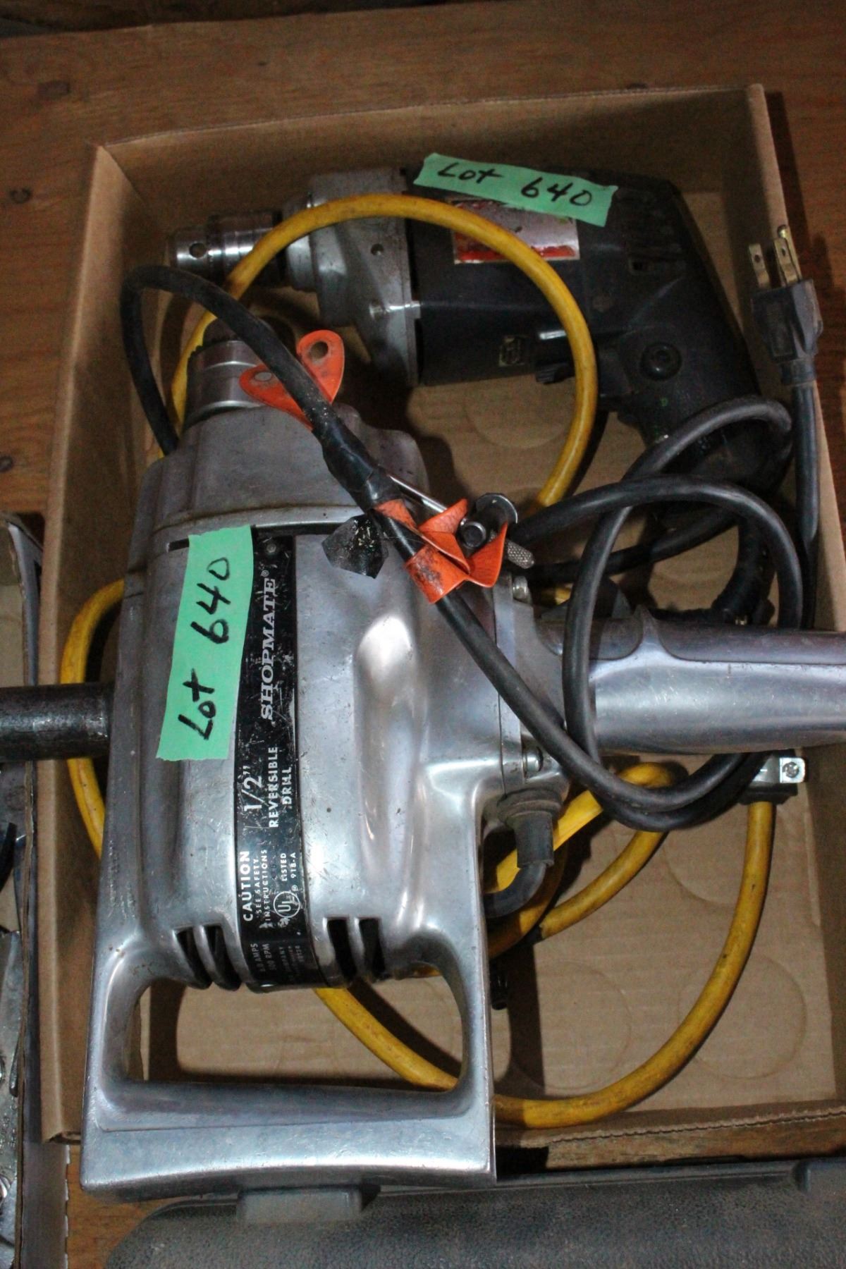 Skil Drill (3/8" Drive) and ShopMate Drill (1/2")