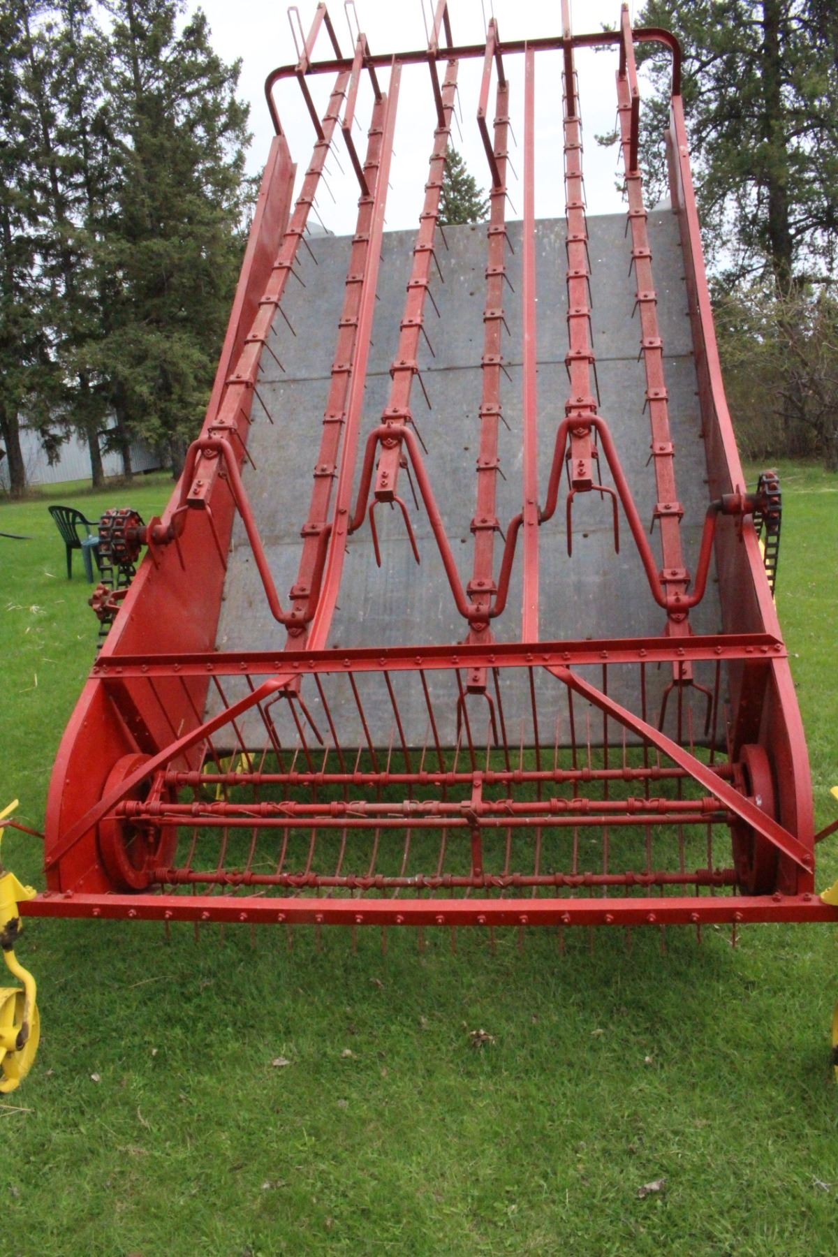 Horse Drawn Cockshutt '3' Hay Loader (Steel Wheel)