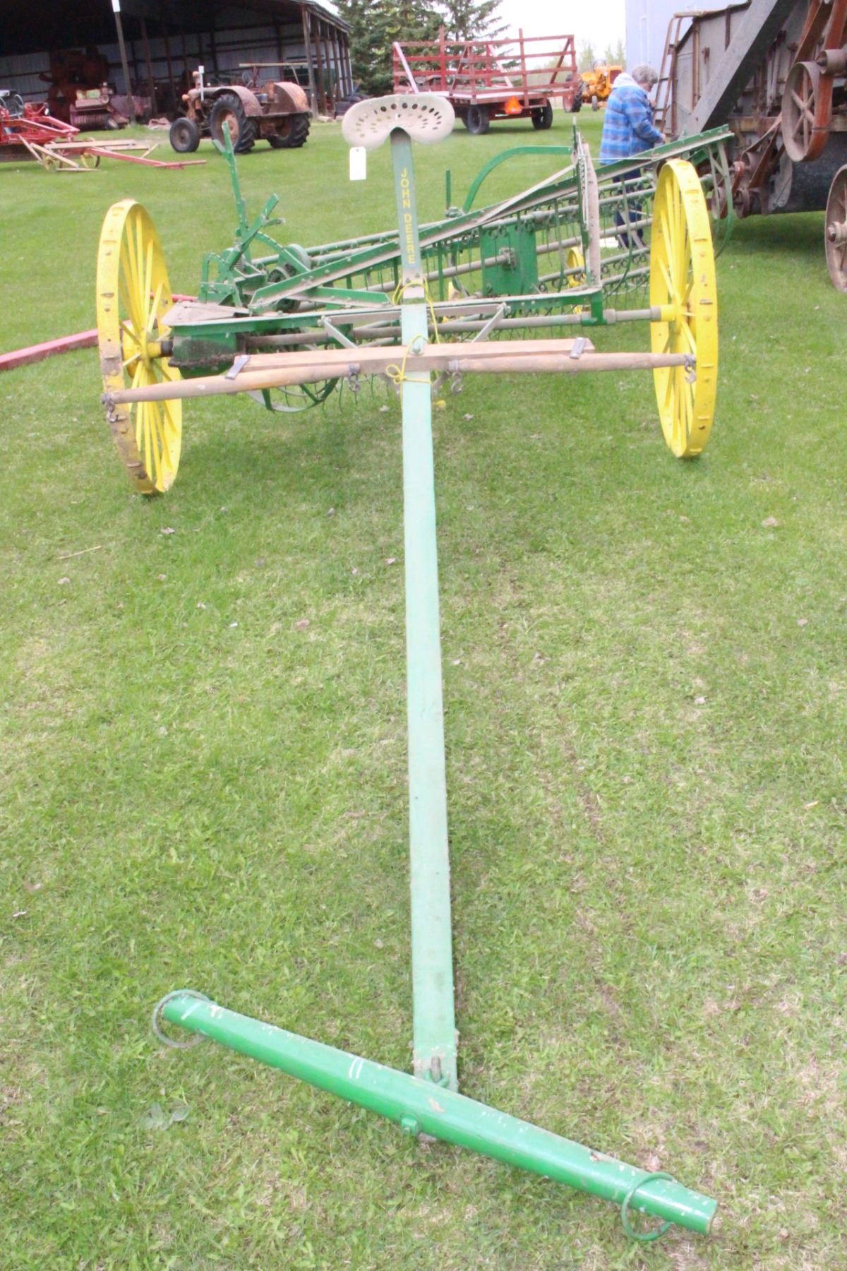 Horse Drawn Rake (Steel Wheels)