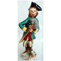 GERMAN MEISSEN STYL MONKEY BAND BAGPIPE PLAYR #884817