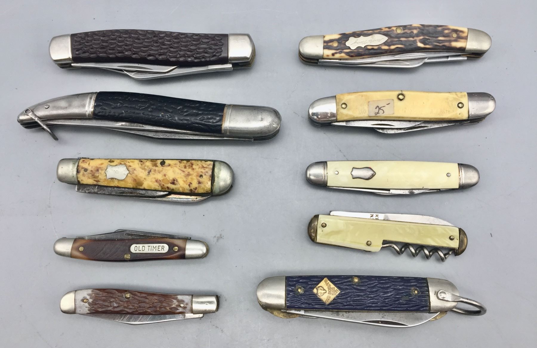 Group of 10 Vintage Pocket Knives
