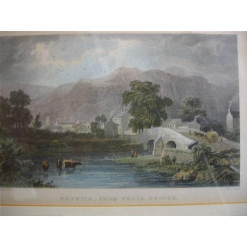 Original Drawing ca 1850 of Keswick #863221