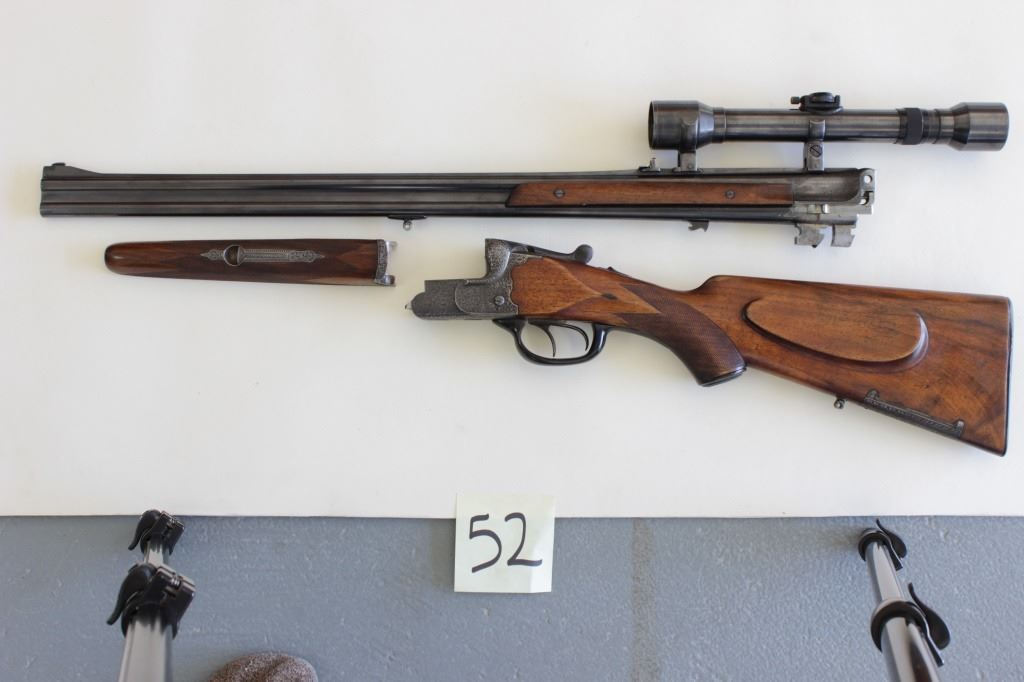 Pre war Griefelt & Co. 8X57 J.R. SN 37586 O/U right handed German ...
