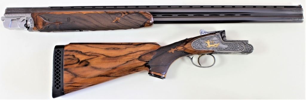 Master engraved Perazzi side plate 12ga. SN49856 O/U shotgun. At a cost ...