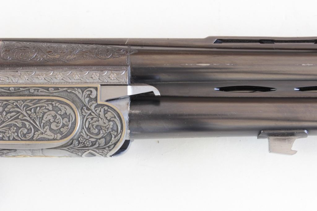 Master engraved Perazzi side plate 12ga. SN49856 O/U shotgun. At a cost ...
