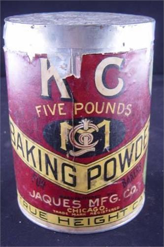 Advertising Tin, KC Baking Powder