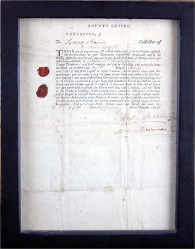 1776 Document with Wax Seal
