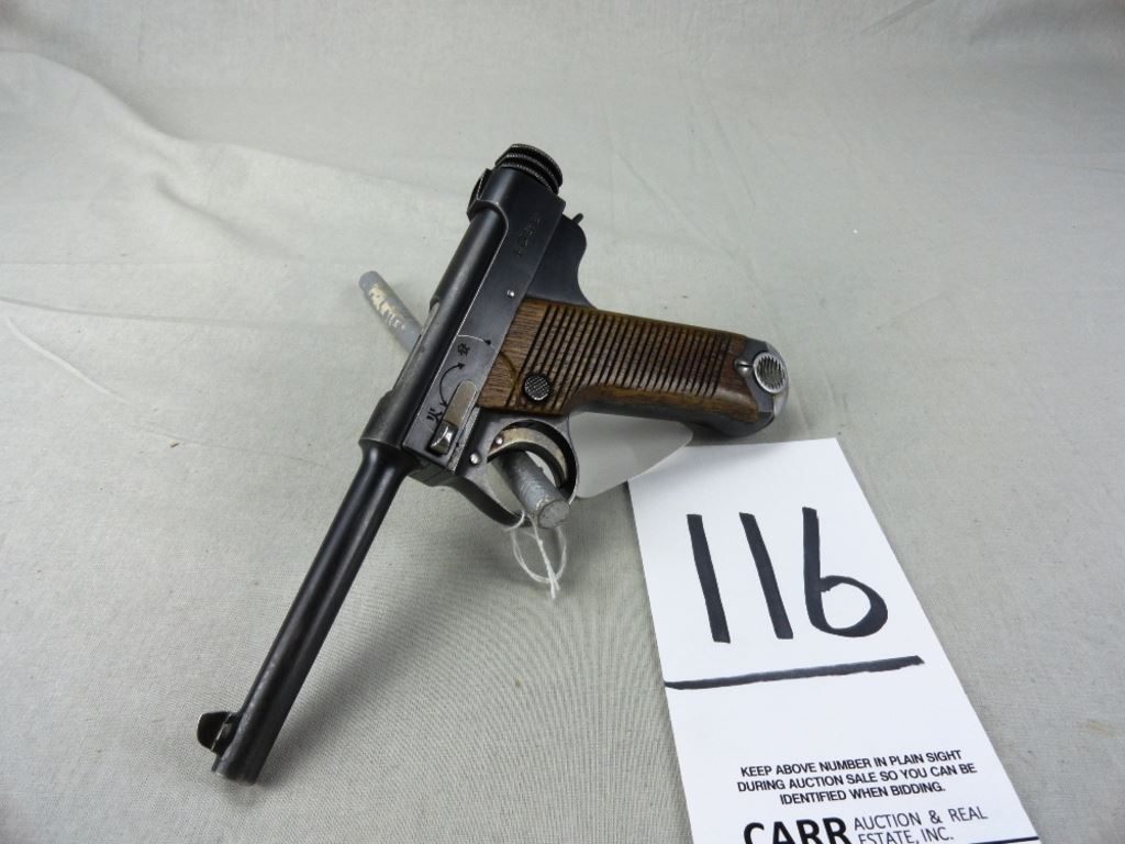 Japanese Nambu Pistol, 8x22mm, SN:55229 w/Holster (Handgun)
