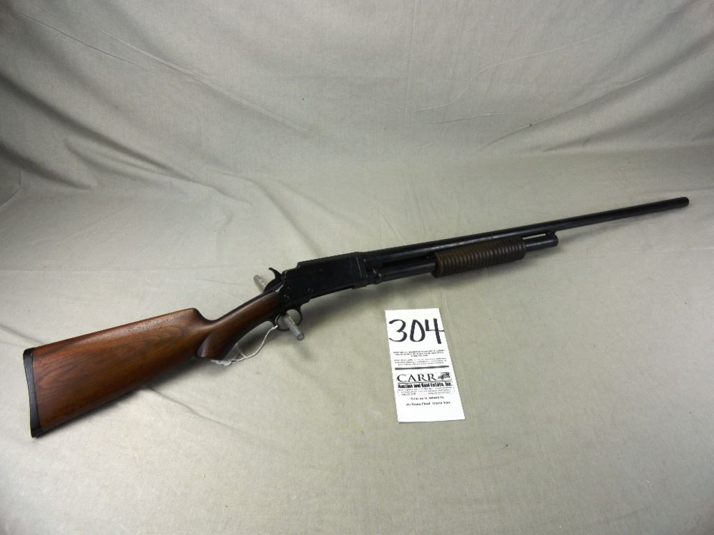 Marlin 1898, 12-Ga. Pump, 29 Bbl., Reblued, SN:3666