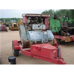 4 CYL JOHN DEERE DIESEL ENGINE, TRAILER