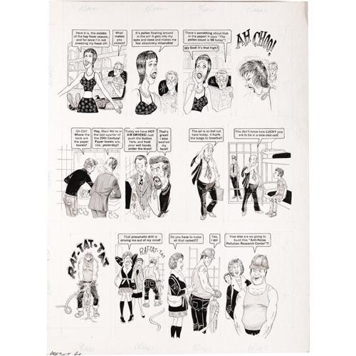 Dave Berg - Mad #197 Complete 5-page Story Art Dave Berg - Mad #197 ...