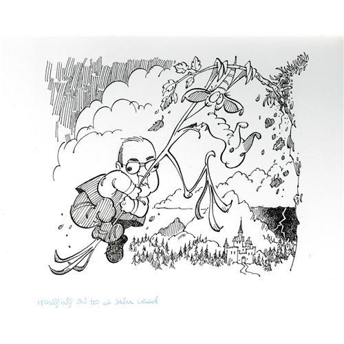 Paul Coker Jr. - Mad #311 Illustration Original Art, Gr Paul Coker Jr ...