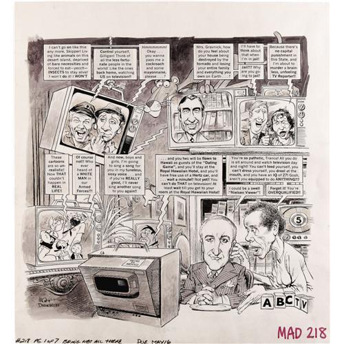 Mort Drucker - Mad #218 Complete 7-page Story Art Mort Drucker - Mad ...