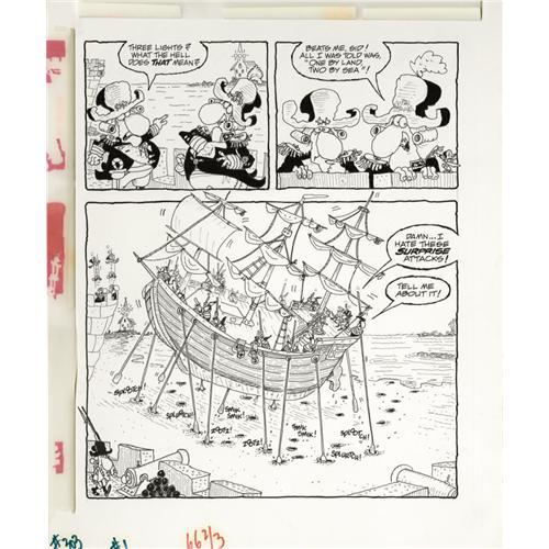 Don "Duck" Edwing - Mad #283 and 303 Page Original Art, Don "Duck ...