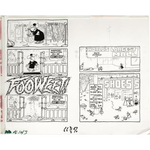 Don "Duck" Edwing - Mad #309 Complete 3-page Story Art Don "Duck ...