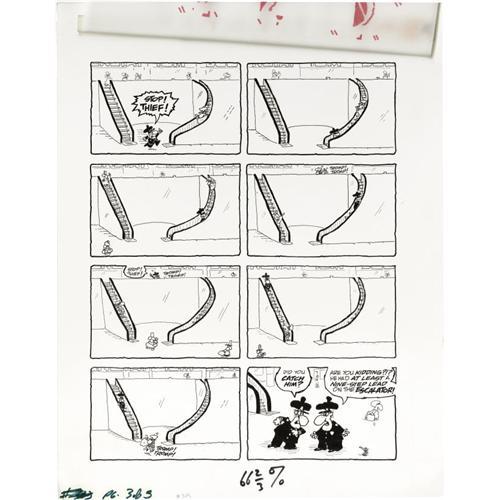 Don "Duck" Edwing - Mad #309 Complete 3-page Story Art Don "Duck ...