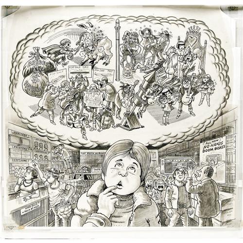 Al Jaffee - Mad #254 Complete 3-page Story Art Al Jaffee - Mad #254 ...