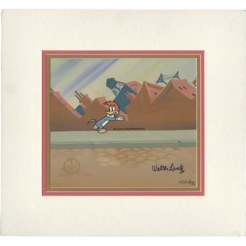 Walter Lantz Studio - Woody Woodpecker Original Cel Woody Woodpecker ...