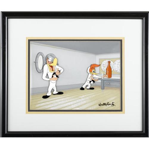Woody Woodpecker Buzz Buzzard "Poop Deck Pirate" Cel Woody Woodpecker ...