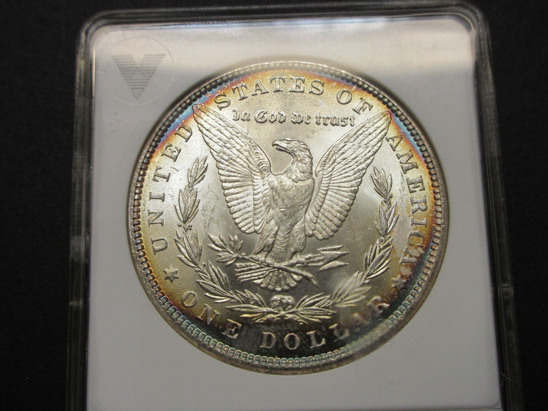1885 Morgan Silver Dollar- Graded MS62 By ANACS