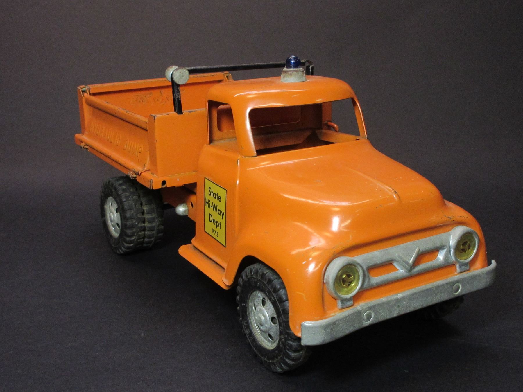 5 Piece Tonka State Hi-Way Dept Set- 5 Road Signs