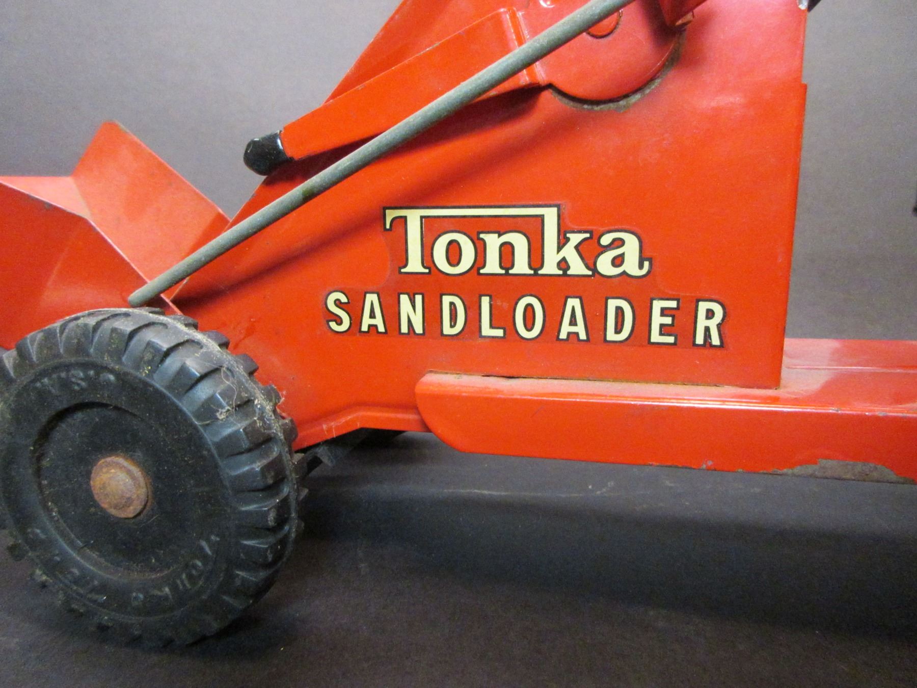 Tonka Dump Truck with Tonka Sand Loader- Total 23"L X 5.5"W