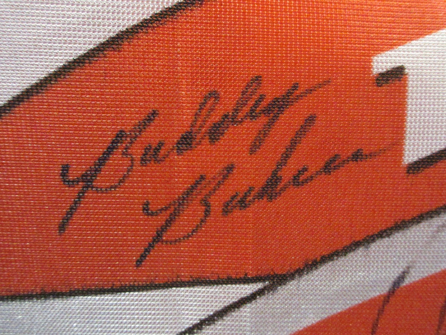 Signed Nascar Winston Cup Series Banner- 73 Signatures- 61" X 32 ...