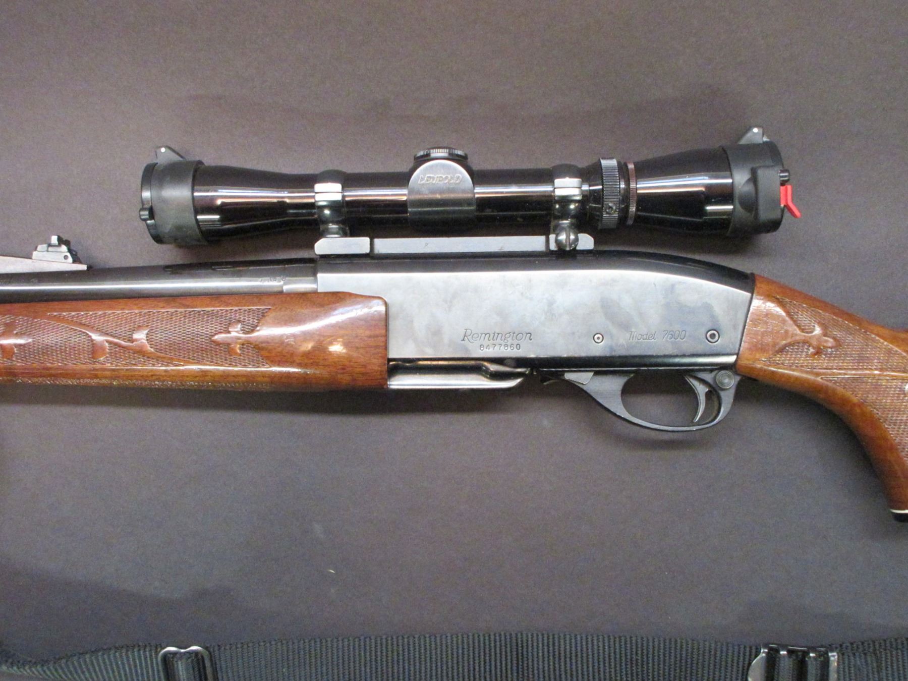 Remington Model 7600 Pump Action Rifle- .270- 22" Barrel- Checkered ...