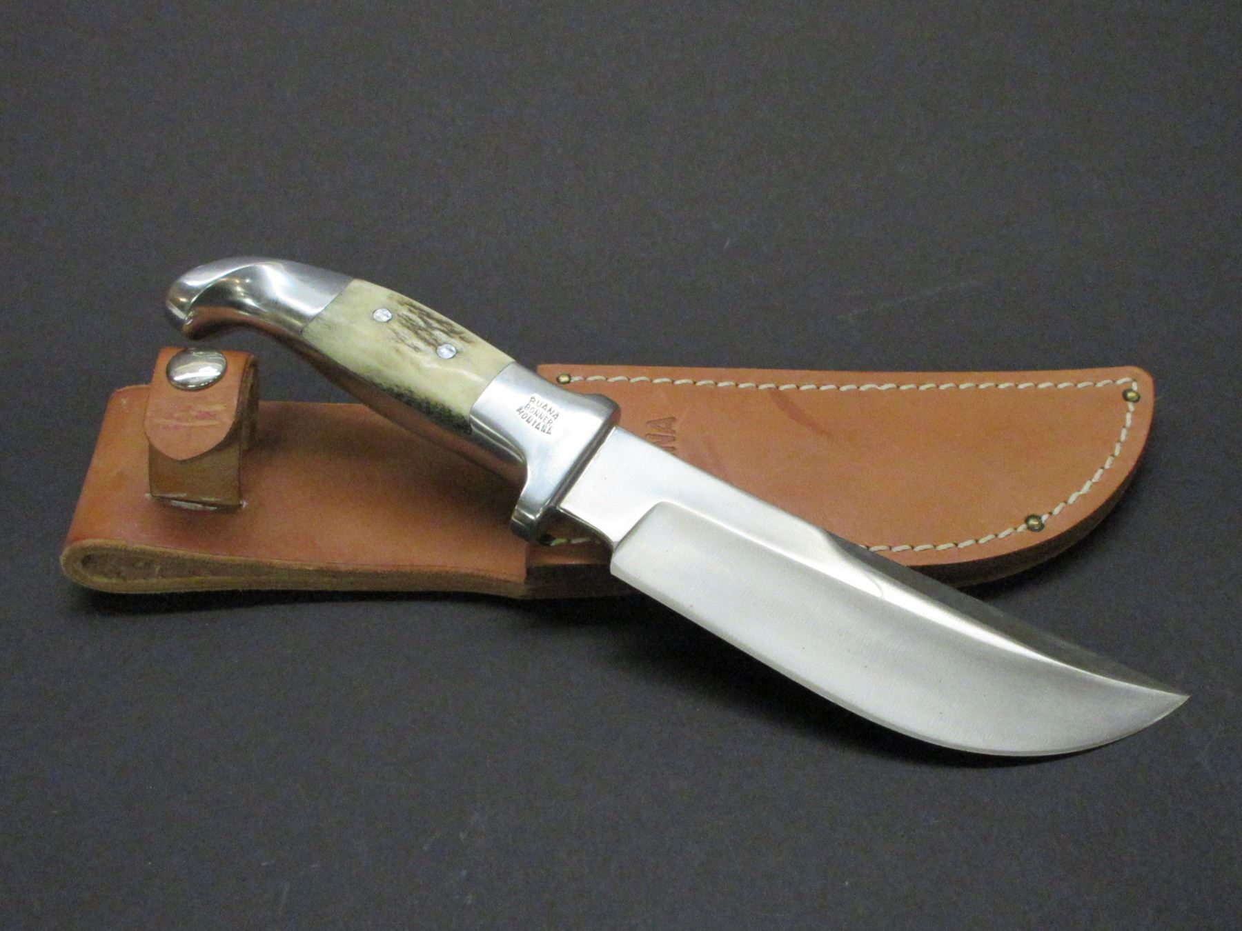 Marked Ruana Bonner Montana 17B Knife- Signed VN Hangas- Original ...