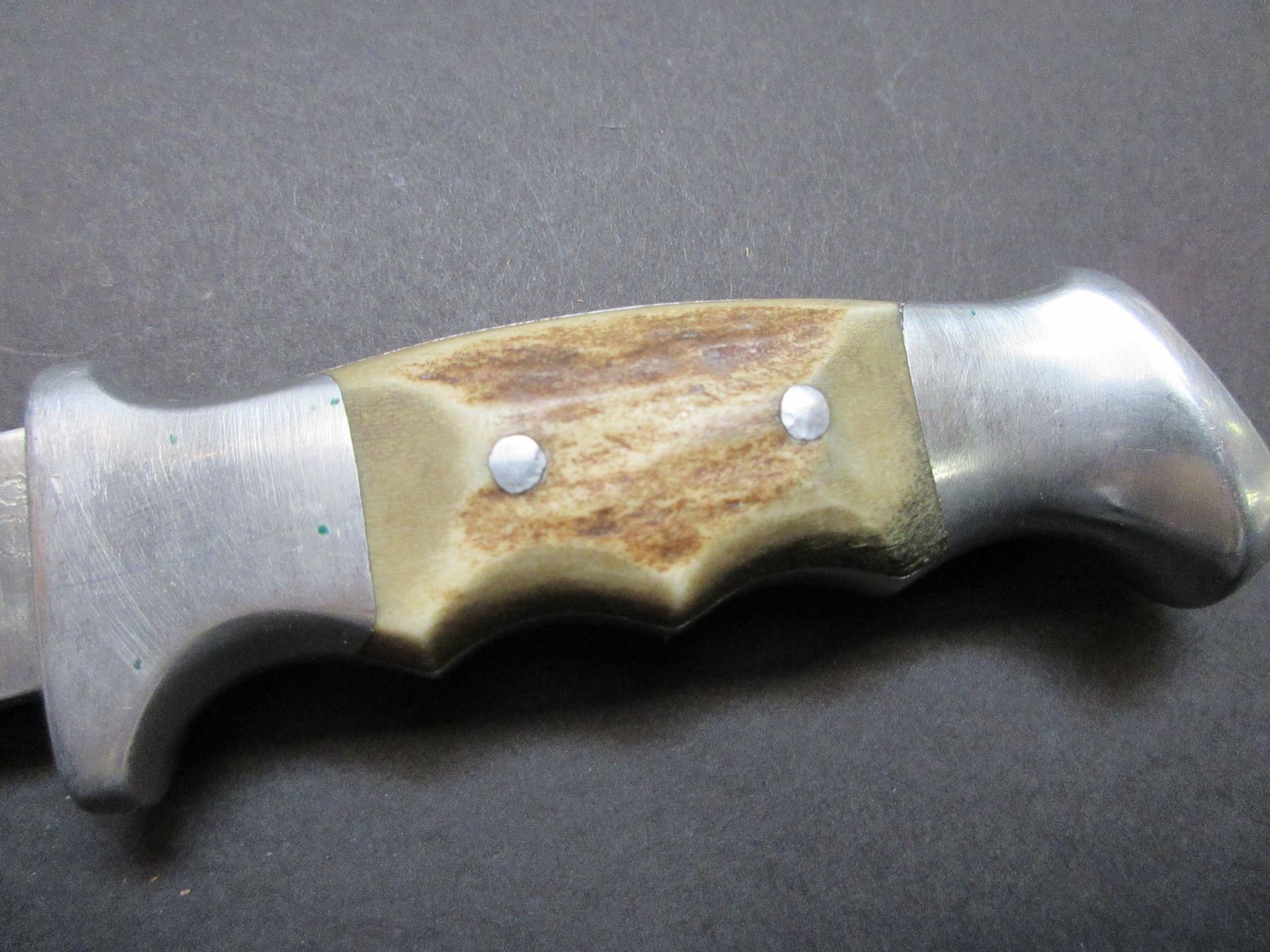 Marked RH Ruana Bonner Montana Knife- Signed RH Ruana Bullwhip ...