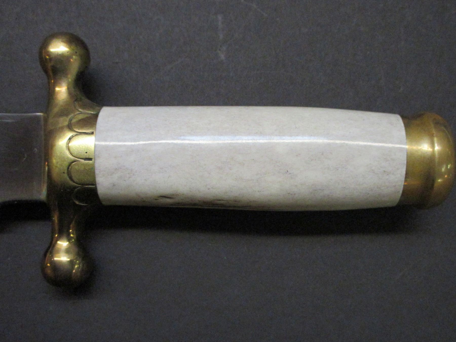 Signed Ruana and VN Hangas Bowie Knife 43D- Brass Parry Strip- 9.5 ...