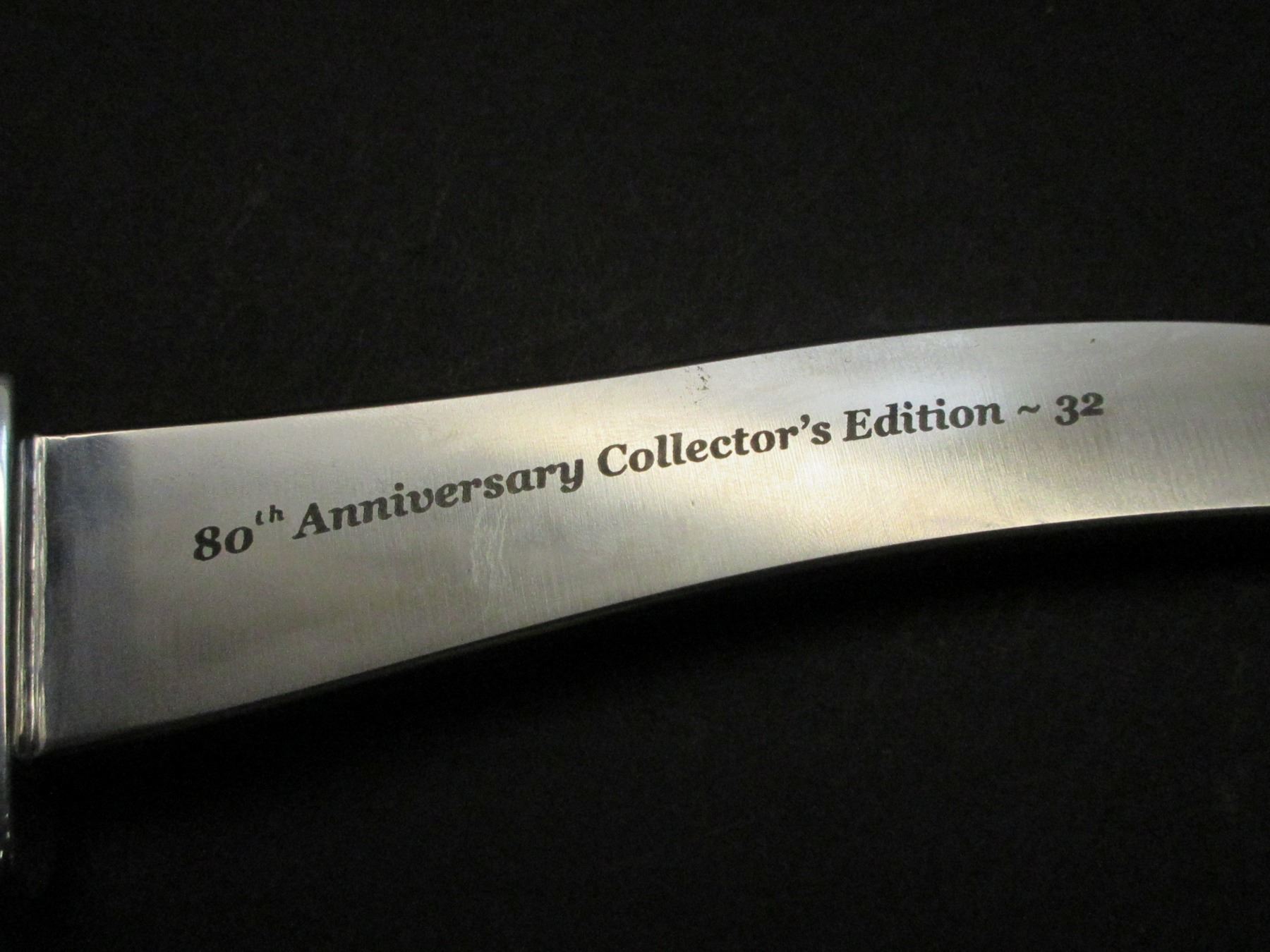 Marked Ruana Bonner Montana 80 Anniversary Collector Edition Hatchet ...